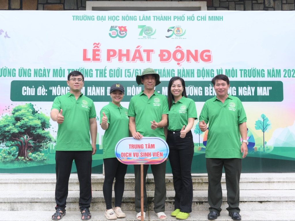 Logo NLU: Ý nghĩa & Đồng phục Đại học Nông Lâm đặc trưng